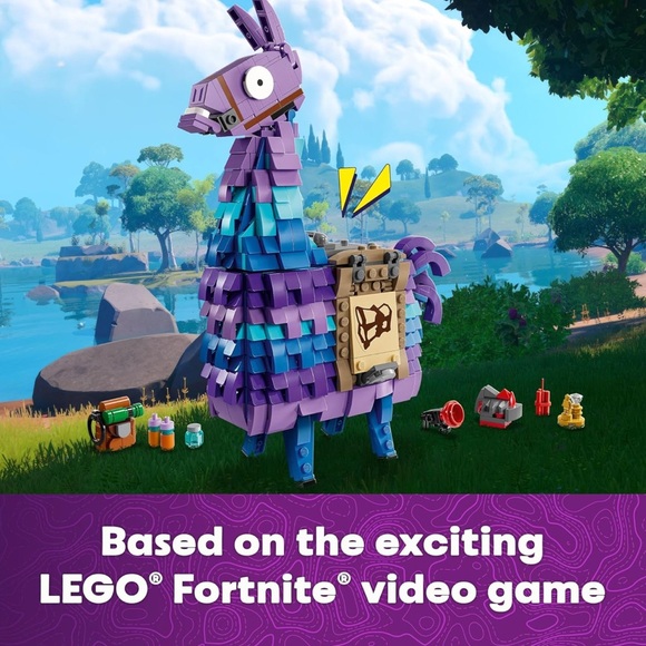 Lego | Toys | Lego Vibrant Llama With Blue And Purple Blocks | Poshmark